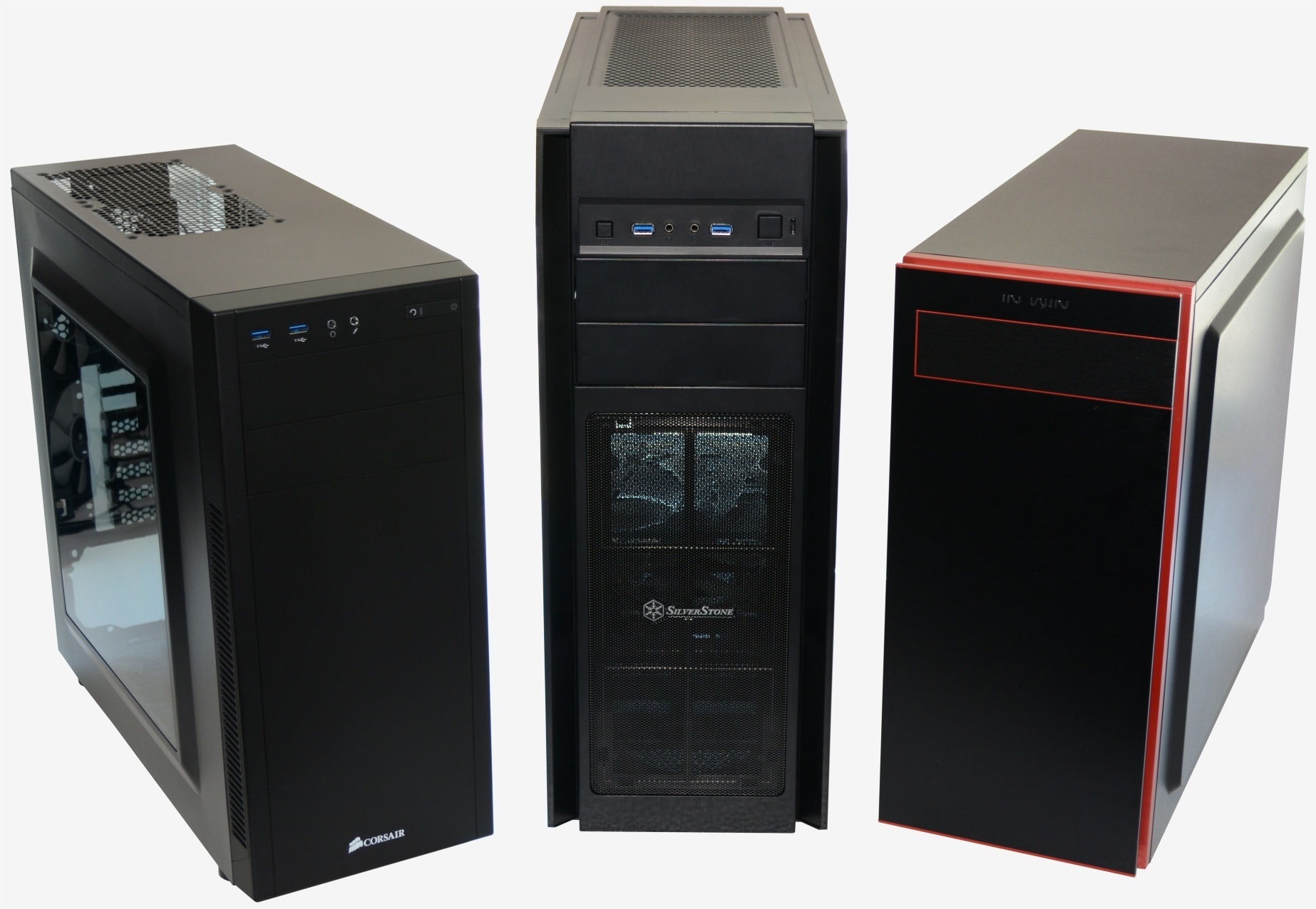 3 Way Budget Mid Tower PC Case Shootout TechSpot 3 Way Budget Mid Tower PC Case Shootout TechSpot