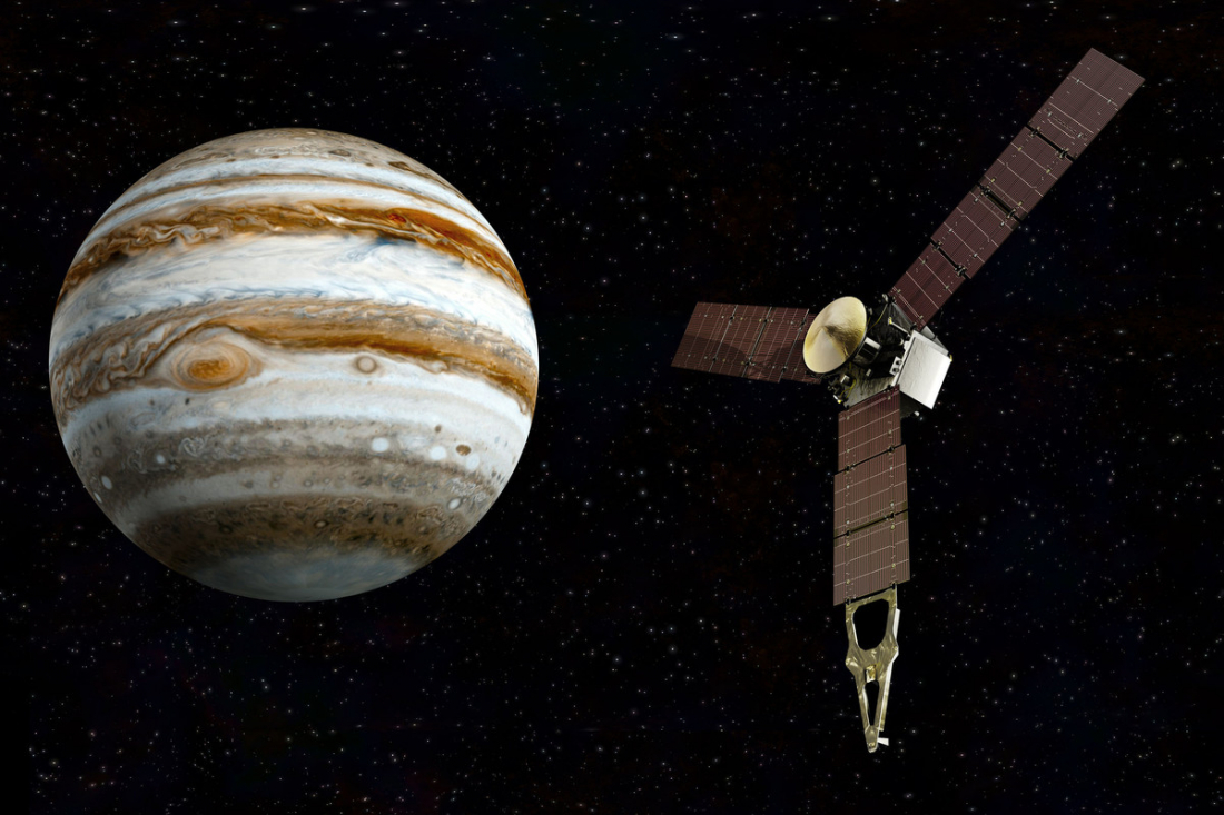 Nasas Juno Spacecraft Set To Enter Jupiters Orbit Tonight Techspot