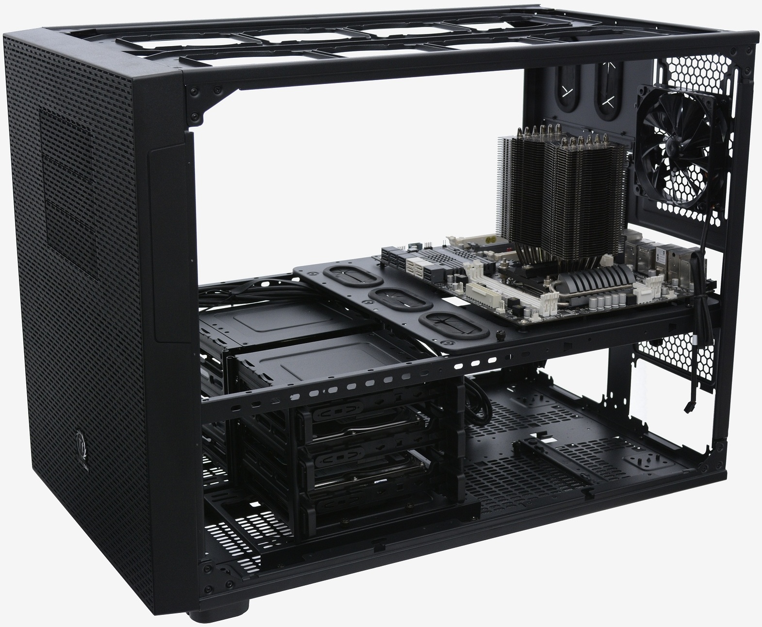 Thermaltake Core X9 Case & DPS G PSU Review > Installation Impressions ...
