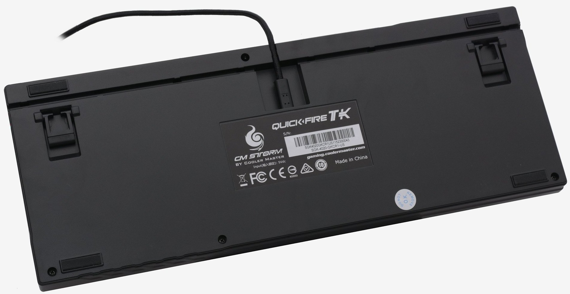 Affordable Mechanical Gaming Keyboard Roundup > CM Storm QuickFire TK ...