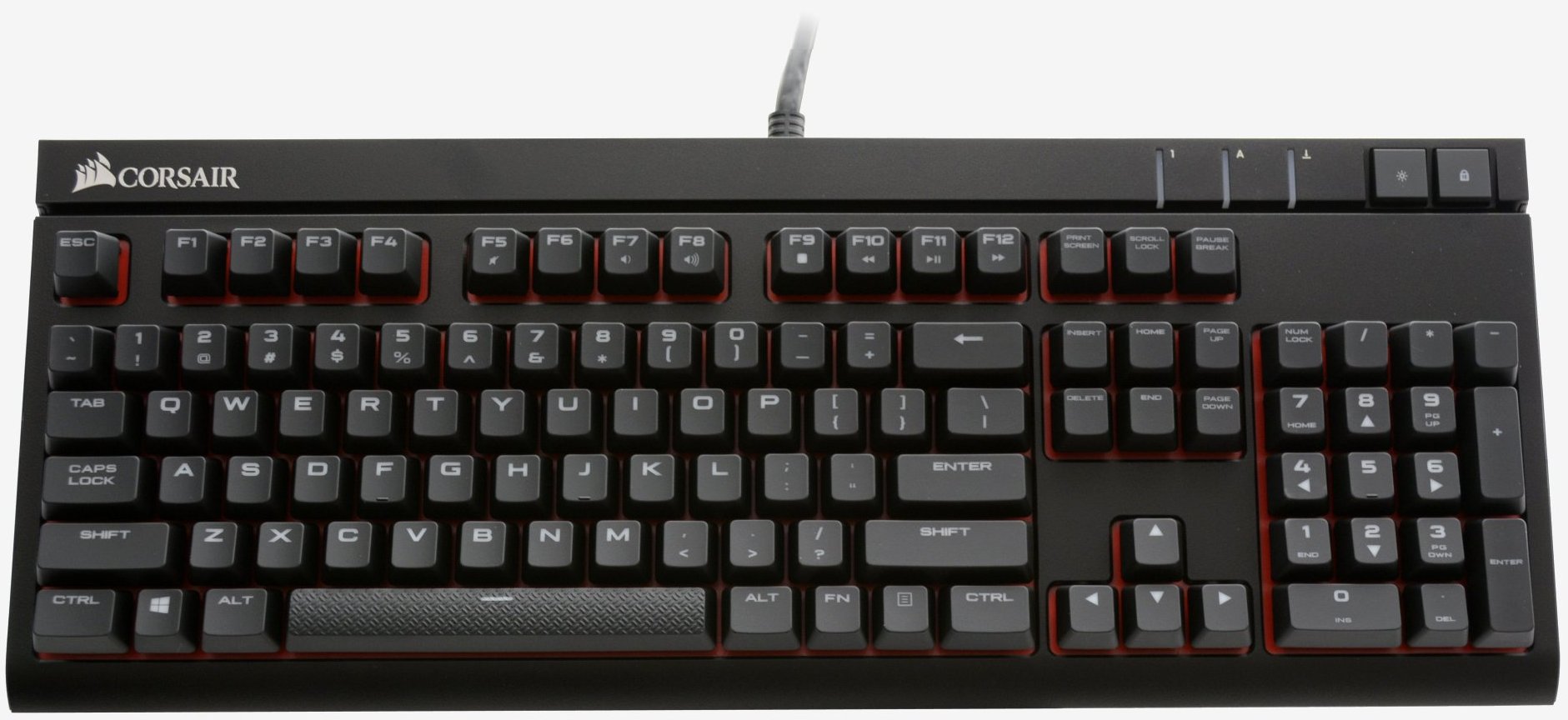 Affordable Mechanical Gaming Keyboard Roundup > Corsair Strafe | TechSpot