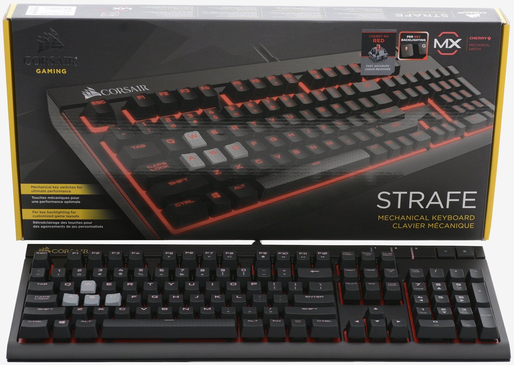 Affordable Mechanical Gaming Keyboard Roundup > Corsair Strafe | TechSpot