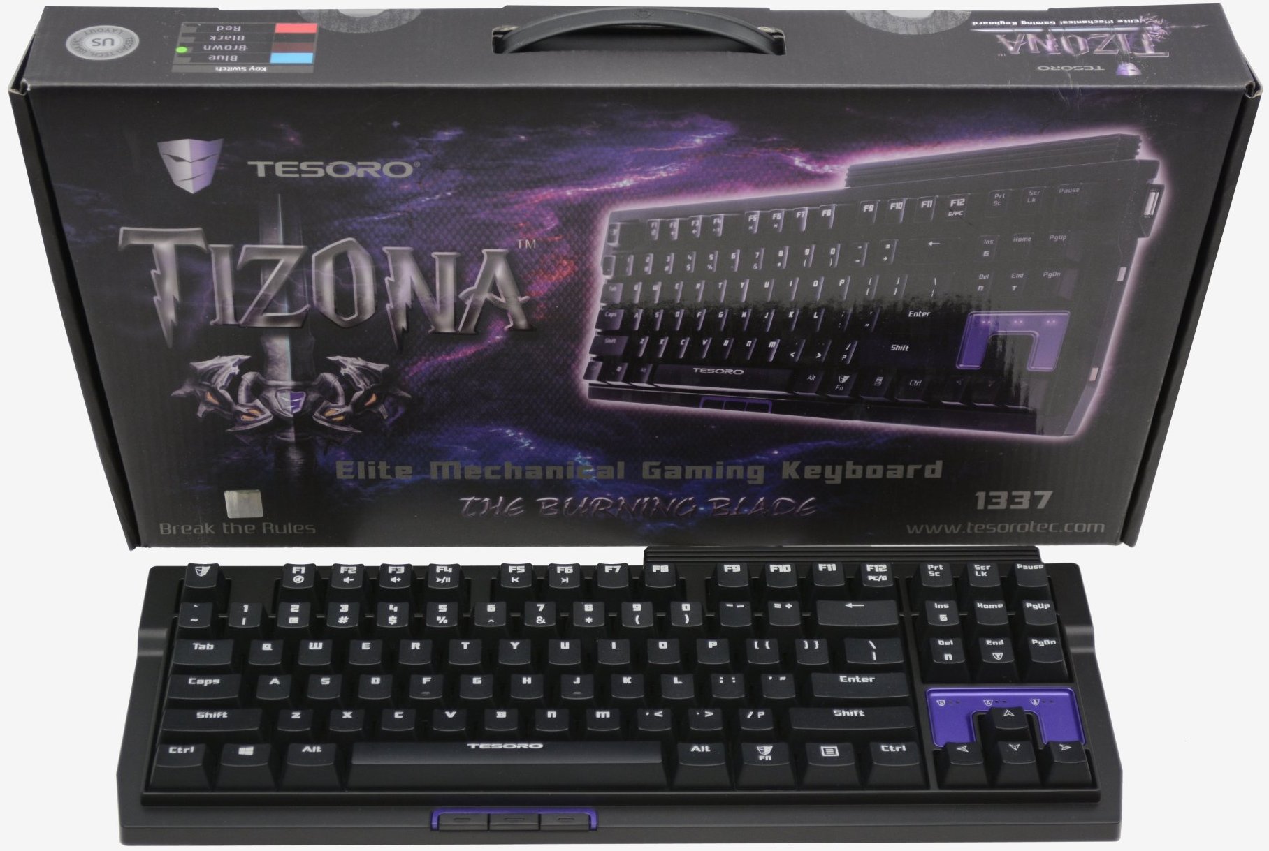 Affordable Mechanical Gaming Keyboard Roundup > Tesoro Tizona | TechSpot