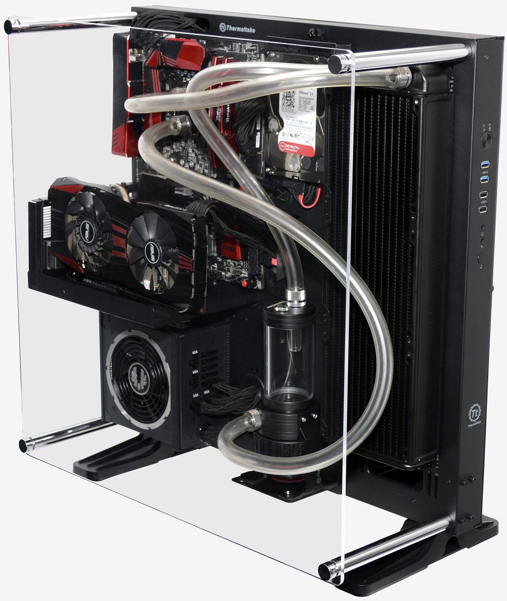 Thermaltake Core P5 Review: Wall-Mountable Open Frame Chassis > It Didn ...