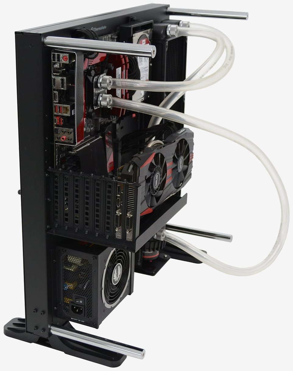 Thermaltake Core P5 Review: Wall-Mountable Open Frame Chassis > It Didn ...