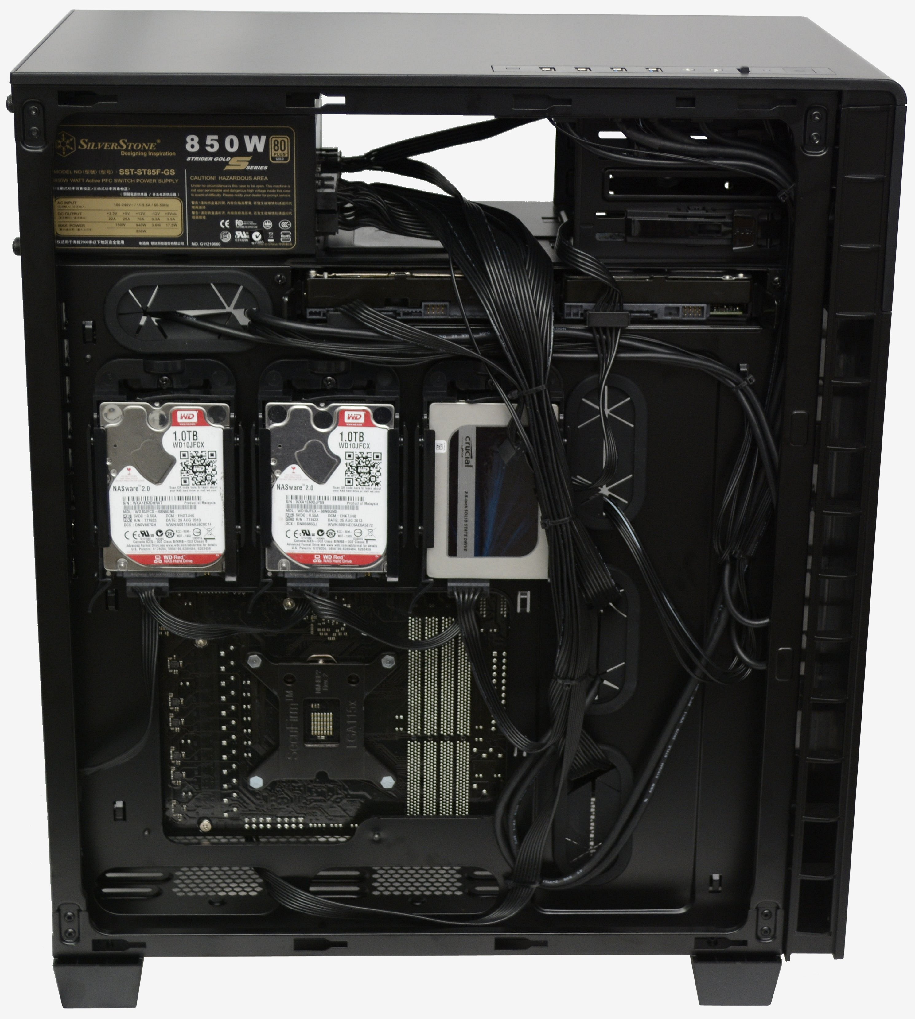 Corsair Carbide Series 600C Review > Installation | TechSpot