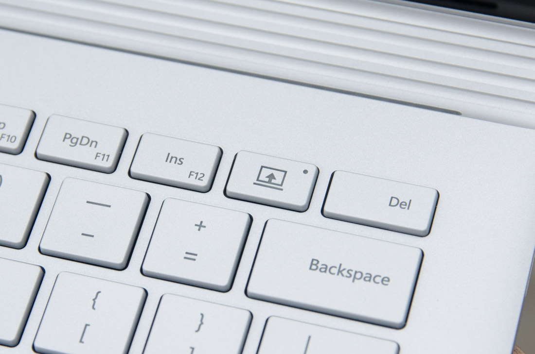 Microsoft Surface Book Review > Display, Keyboard & Trackpad | TechSpot