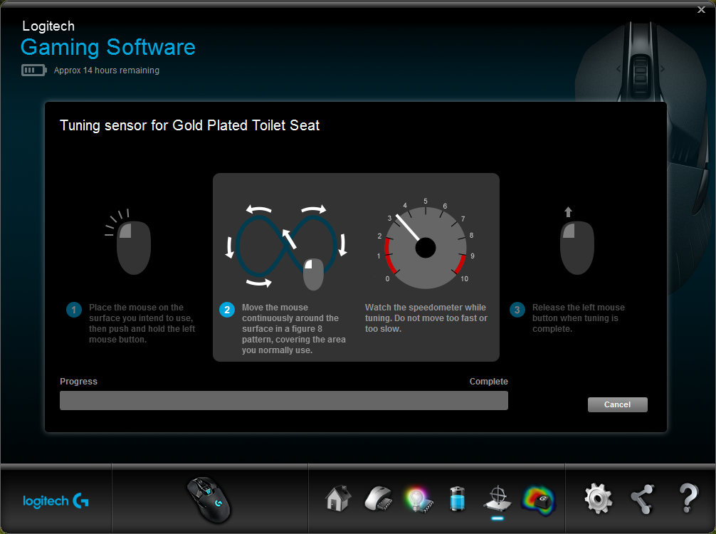 Logitech G900 Chaos Spectrum Wireless Gaming Mouse Review > Software ...