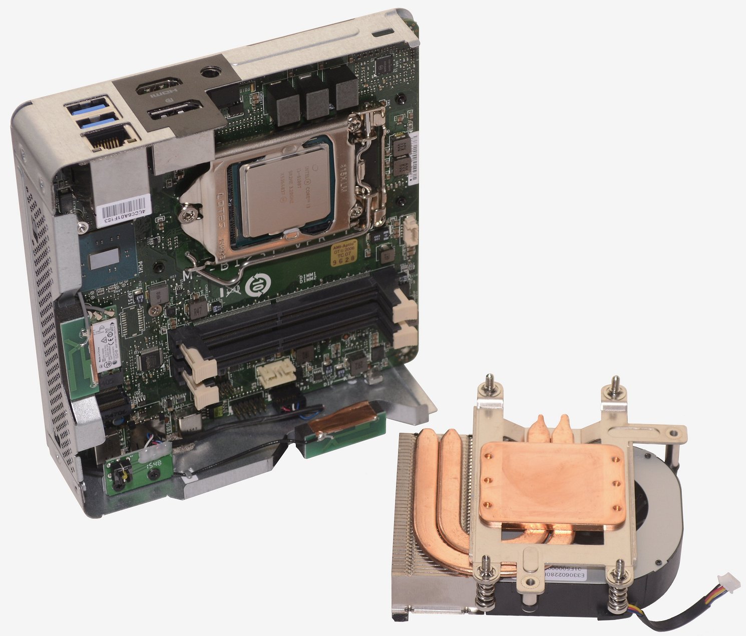 MSI Cubi 2 Plus Review > Delidding the Cubi 2 | TechSpot