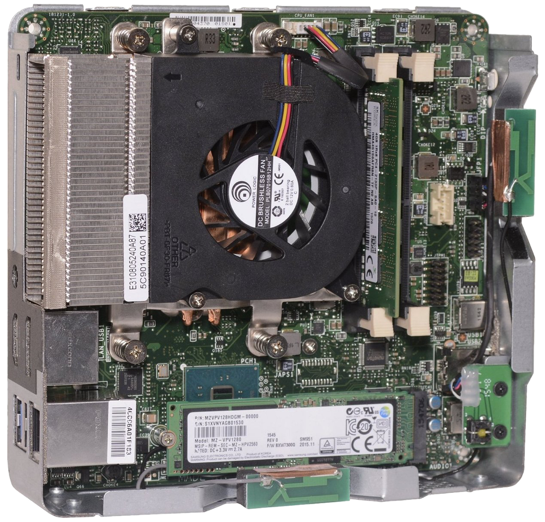 MSI Cubi 2 Plus Review > Delidding the Cubi 2 | TechSpot