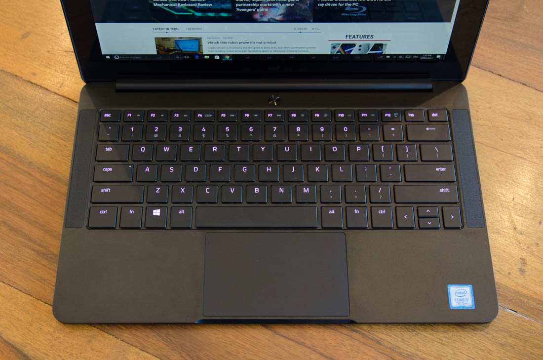 Razer Blade Stealth Review > Display & Keyboard | TechSpot