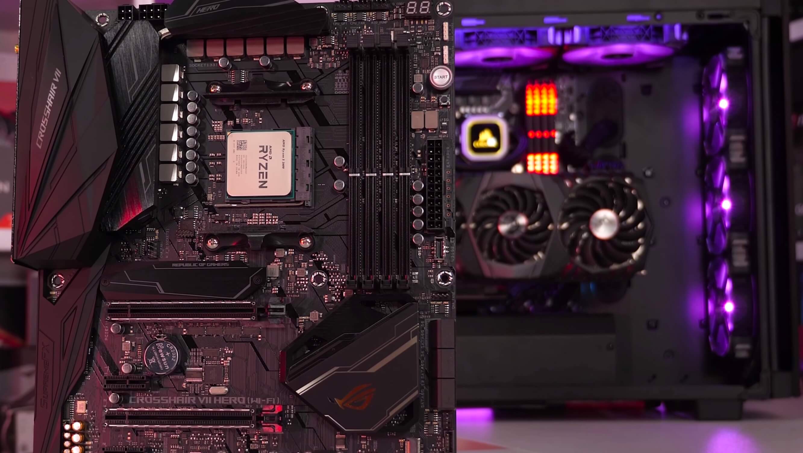 4GHz CPU Battle: AMD 2nd-Gen Ryzen vs. Intel 8th-Gen Core > Closing ...