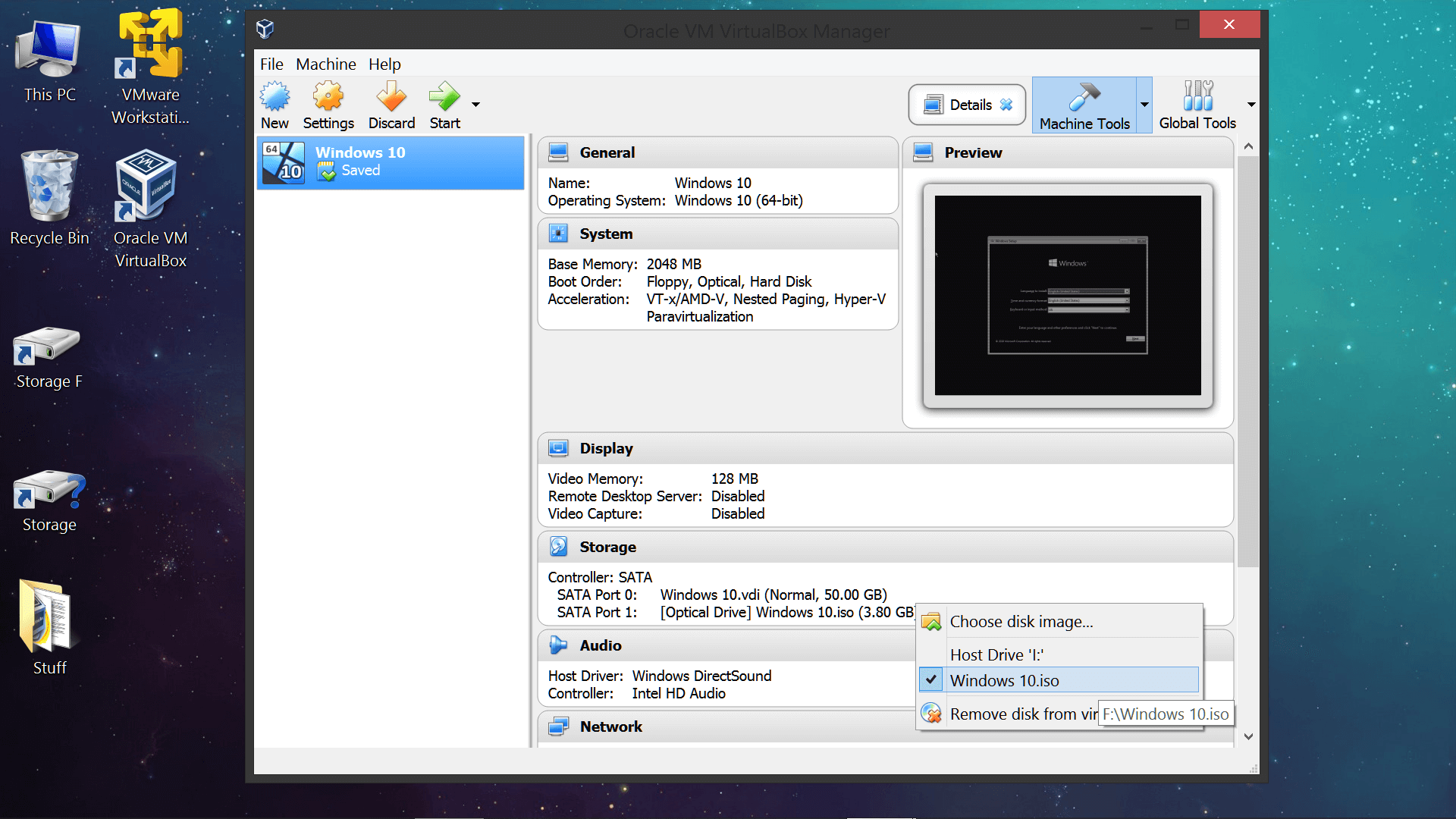 How To Create A Windows 10 Virtual Machine With Vmware Player And Virtualbox Techspot
