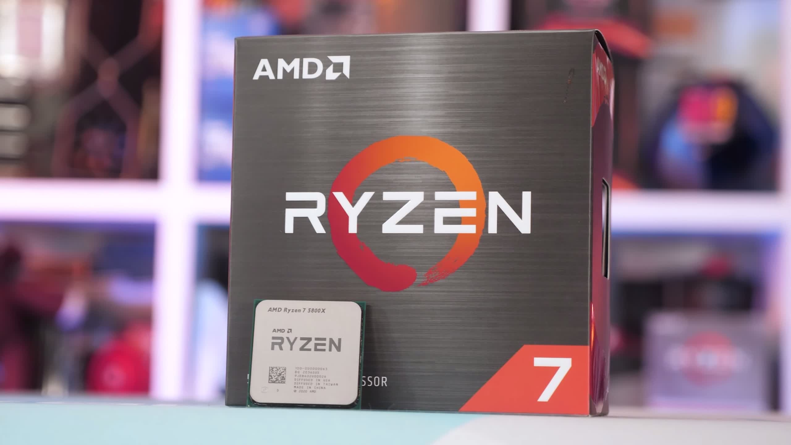 AMD Ryzen 5800X Ryzen 5000 Series Vermeer Zen 3 8 Core GHz Socket AM4