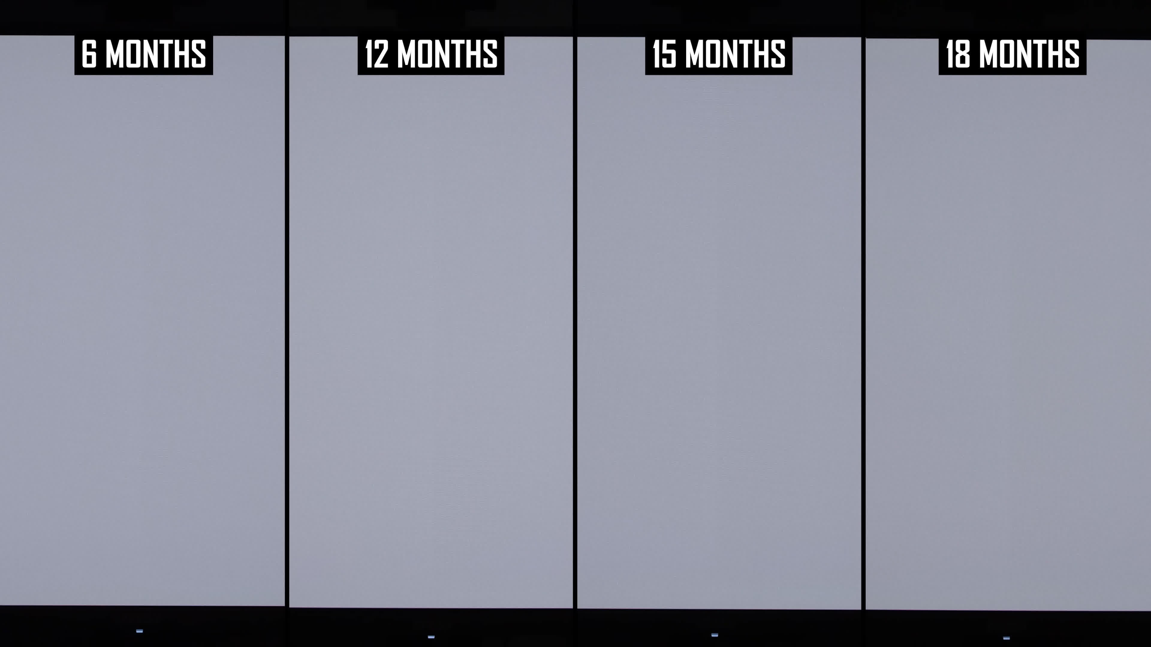 The OLED Burn-In Test: 18-Month Update | TechSpot