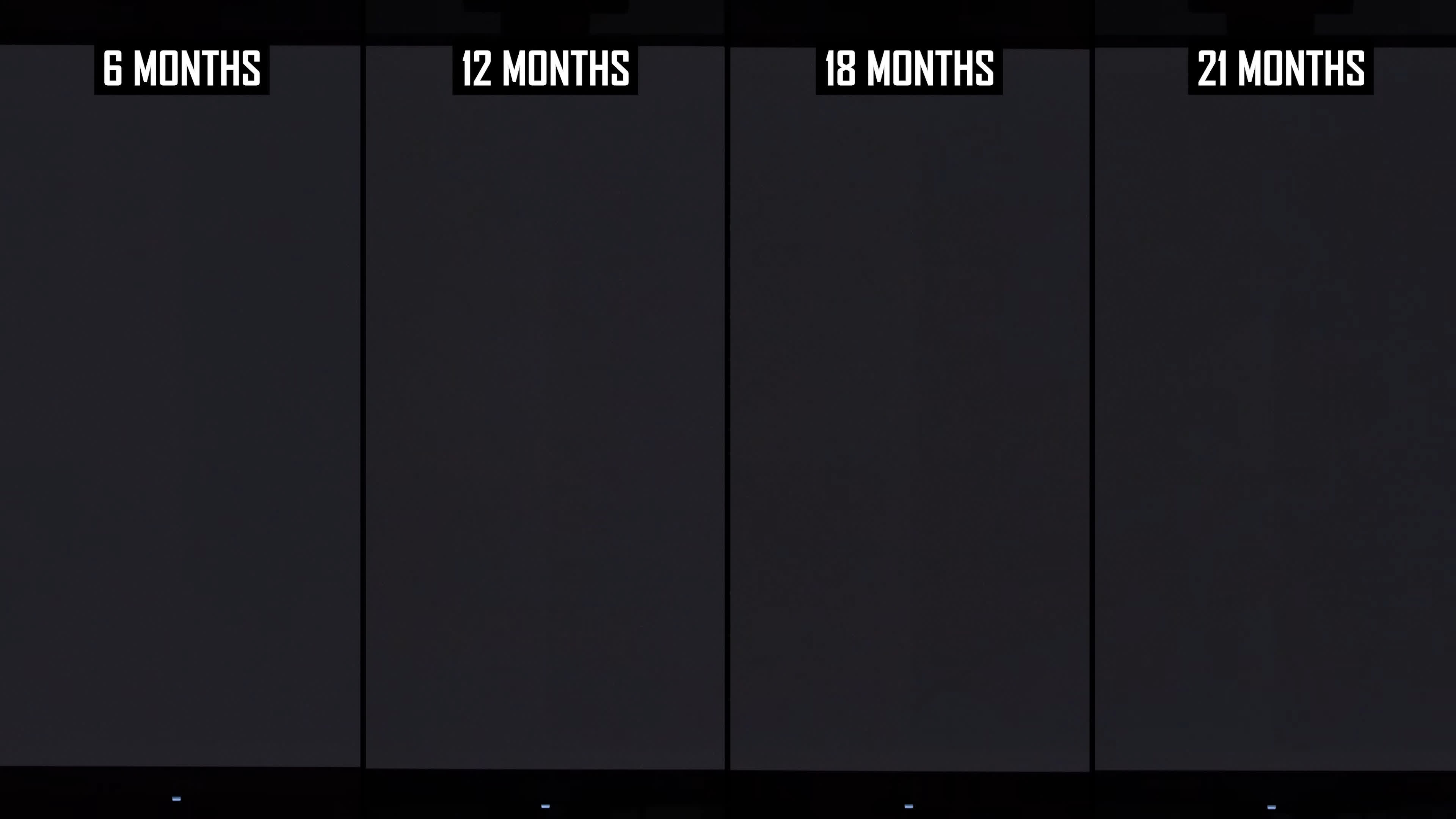 The OLED Burn-In Test: 21-Month Update | TechSpot