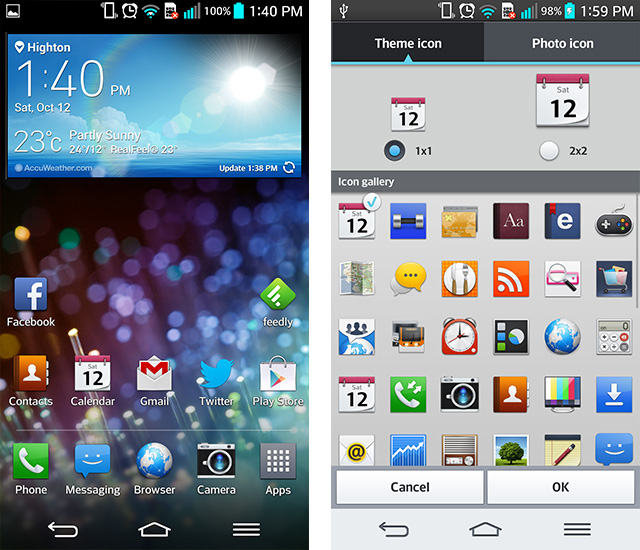 LG G2 Review > Software: Big Skin, Bold Features | TechSpot