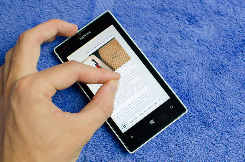 Nokia Lumia 525 Review > Performance | TechSpot