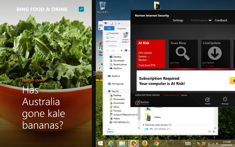 Toshiba Encore Windows 8 Tablet Review > Software, Camera | TechSpot