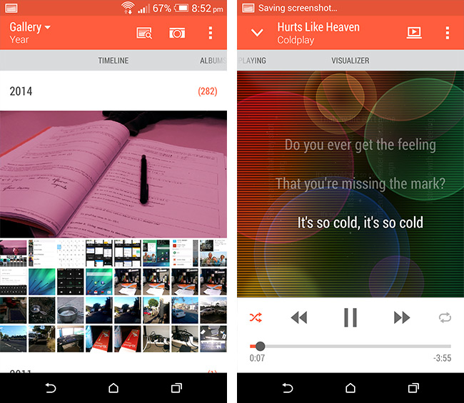 HTC One M8 Review > Software: Sense 6.0 and Android 4.4 | TechSpot