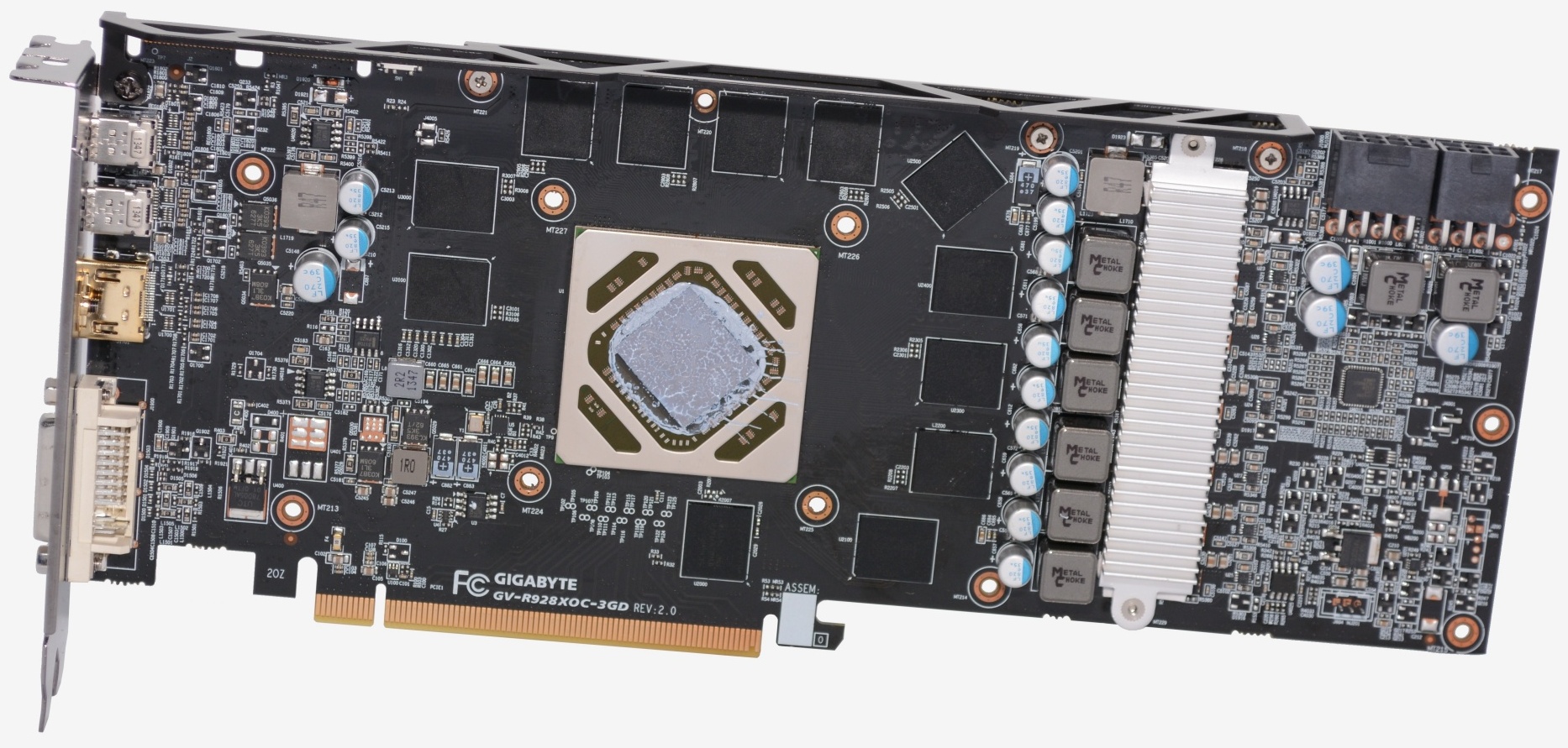 Roundup: 5-way Radeon R9 280X Battle > Gigabyte R9 280X WindForce 3X OC ...