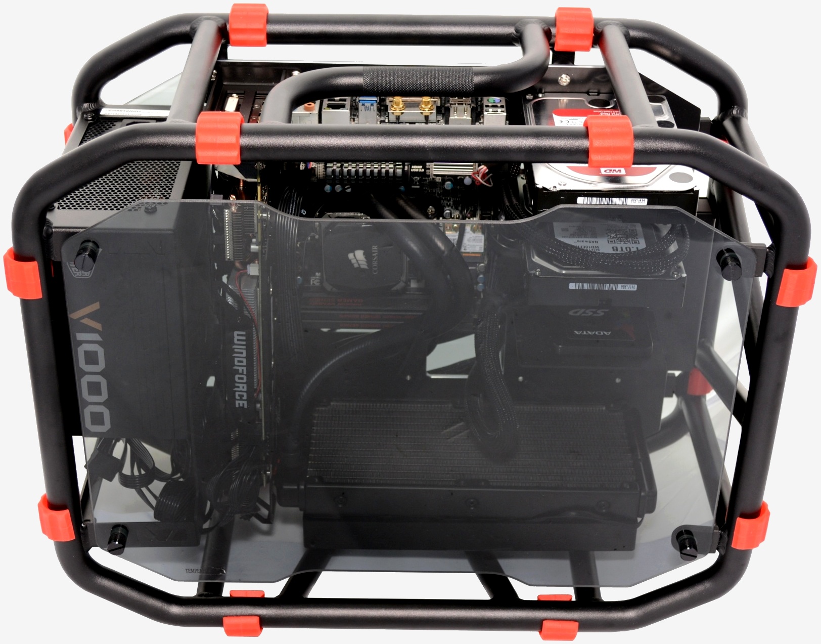In Win D-Frame Mini Case Review > Putting Stuff in the D-Frame Mini ...