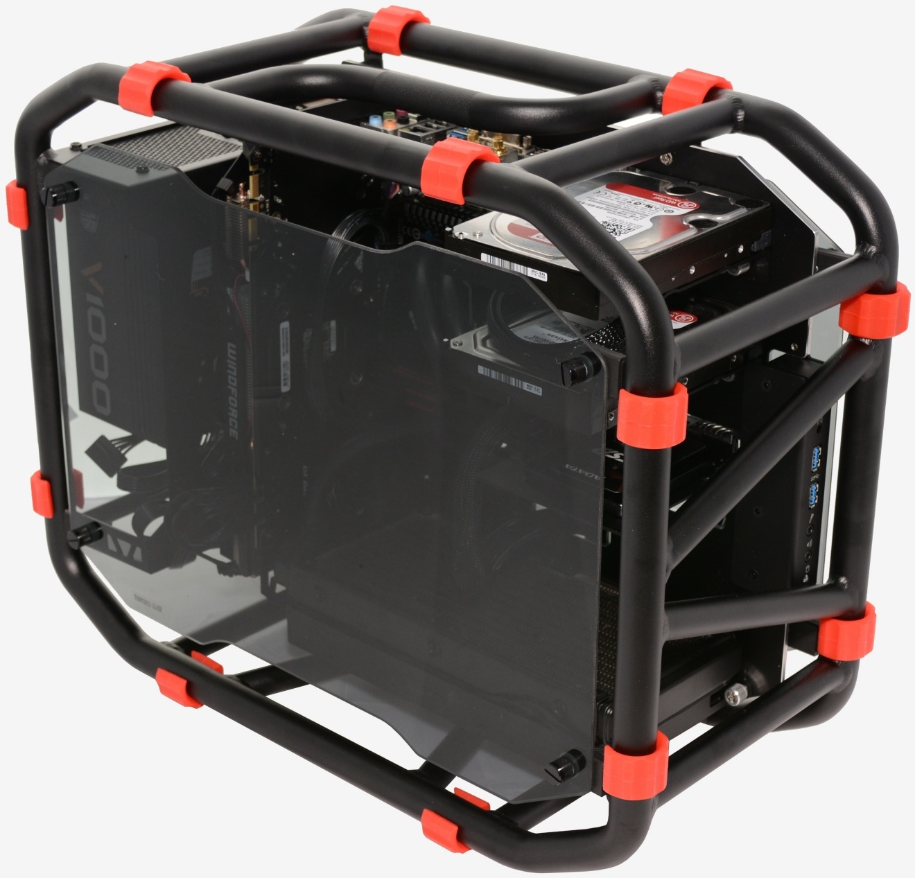 In Win D-Frame Mini Case Review > Wrap Up: A Unique Case for Loose ...