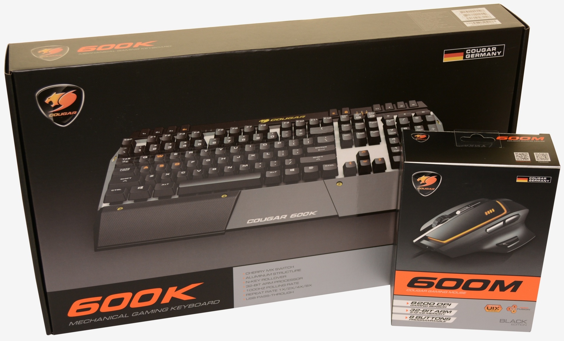 Cougar 600K Mechanical Keyboard & 600M Gaming Mouse Review | TechSpot