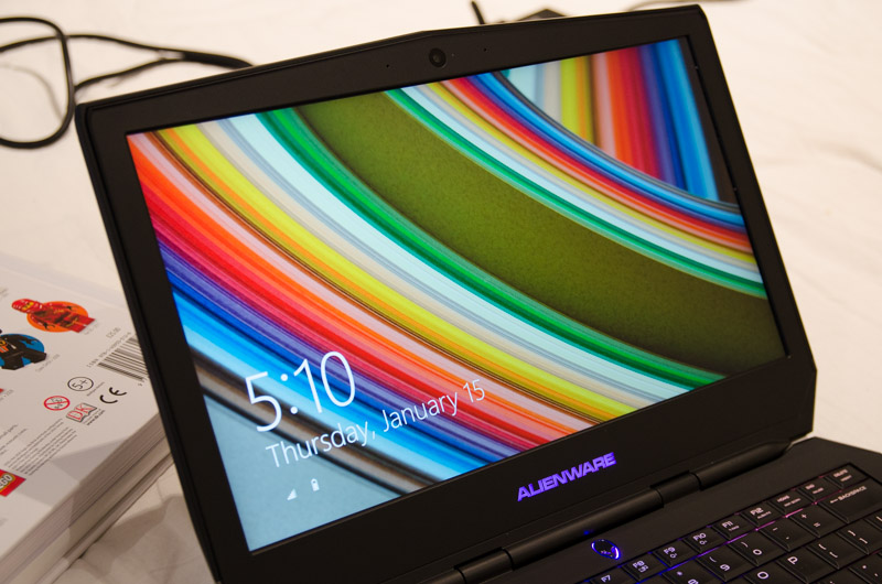 Alienware 13 + Graphics Amplifier Review > Display, Keyboard and Trackpad | TechSpot