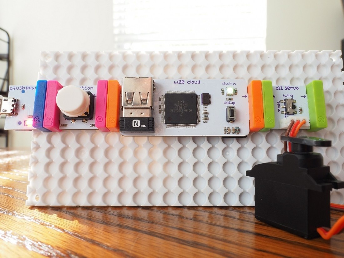littleBits Smart Home Kit Review > Cloud Module: Adding some Internet ...