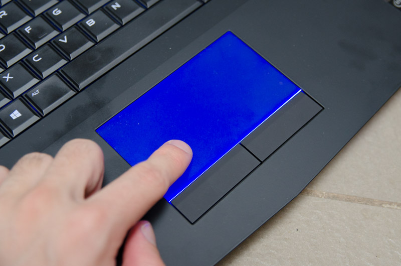 Alienware 15 Review > Display, Keyboard and Trackpad | TechSpot