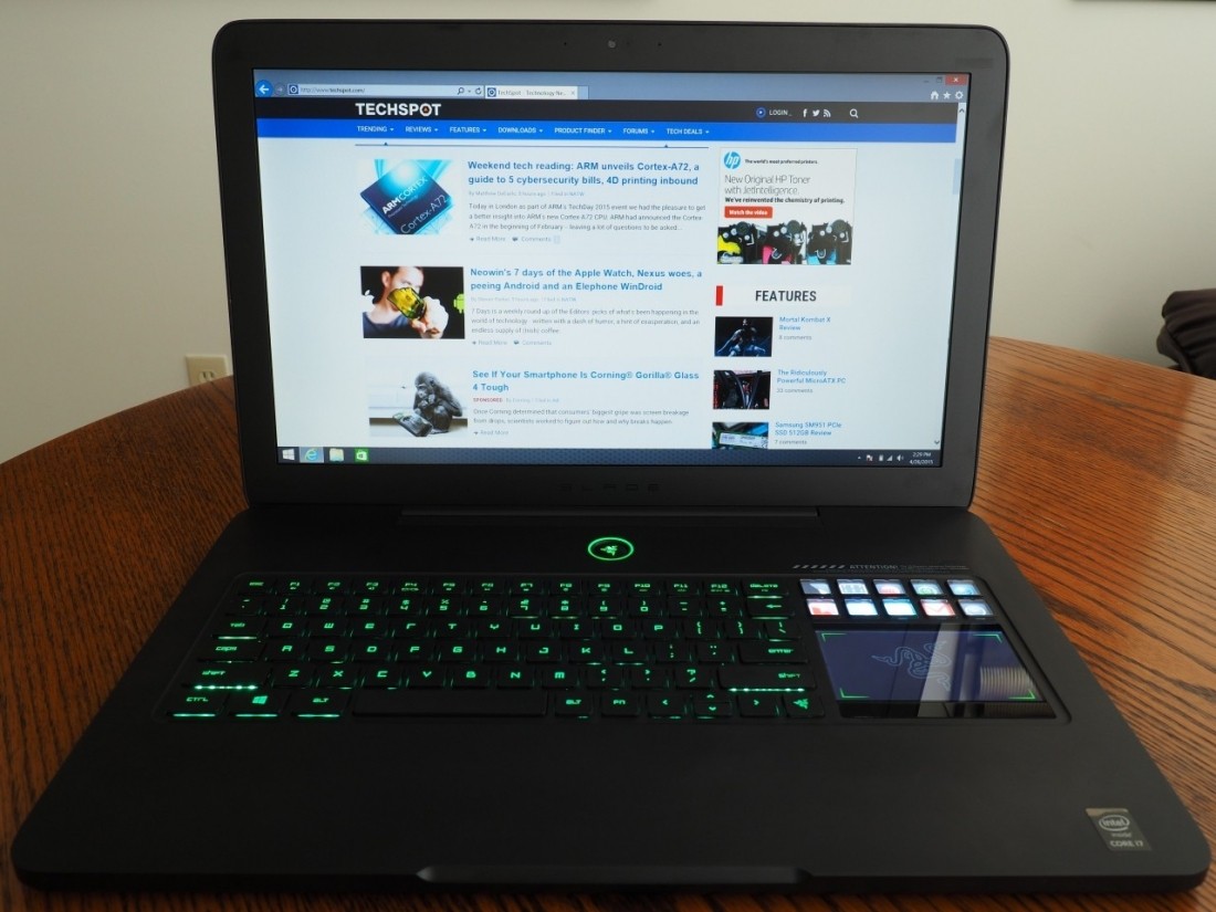 Razer Blade Pro Review > Workstation or Gaming First? | TechSpot