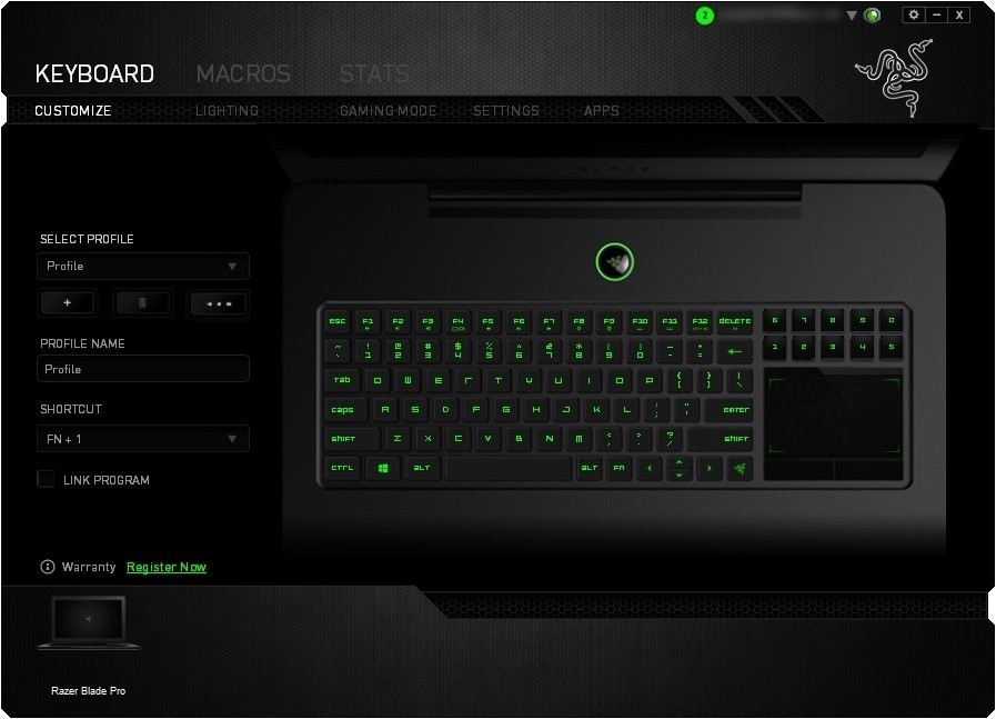 Razer Blade Pro Review > Software: Razer Comms and Razer Synapse | TechSpot