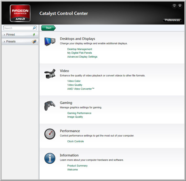 Amd Catalyst Control Center Amd Catalyst Control Center