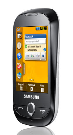 Samsung S3650 Corby / Genio Touch Pros and Cons | TechSpot
