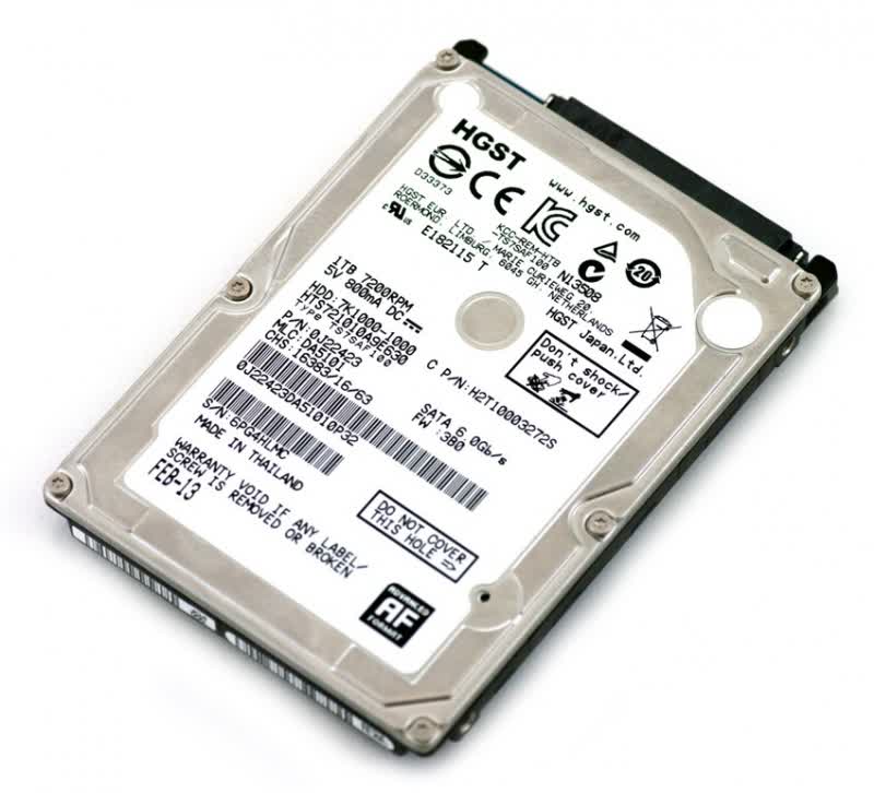 HGST / Hitachi Travelstar 7K1000 SATA600 HTS7210-A9E Series Pros and ...