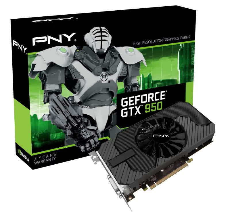 PNY GeForce GTX 950 2GB GDDR5 PCIe GF950GTX2GEPB Reviews, Pros and Cons ...
