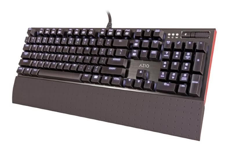 Azio MGK1 Mechanical Keyboard Pros and Cons | TechSpot