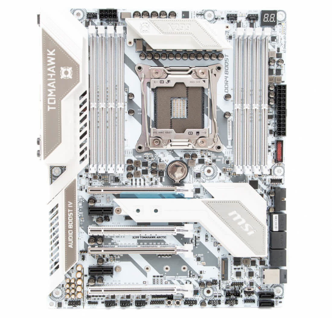 MSI X299 Tomahawk Arctic Reviews, Pros and Cons | TechSpot