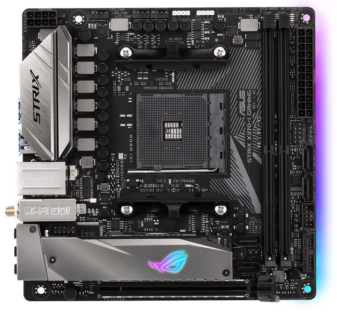 Asus ROG Strix X370-I Gaming Pros and Cons | TechSpot