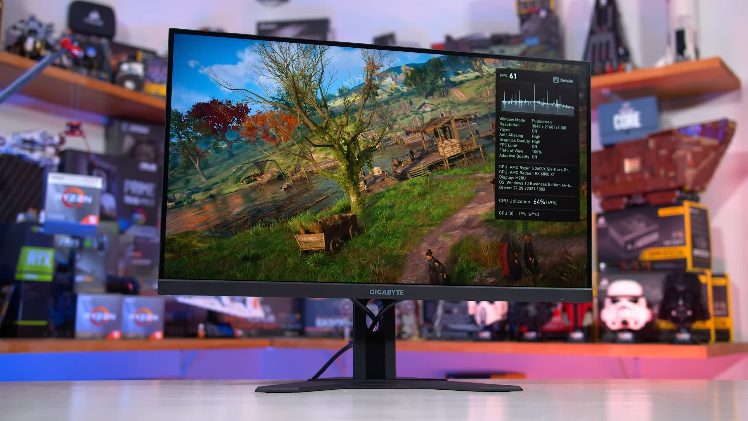 Gigabyte M28U 28 Reviews Pros And Cons TechSpot