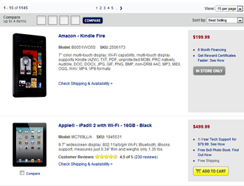 Kindle Fire "best-selling" tablet at Best Buy, Target | TechSpot