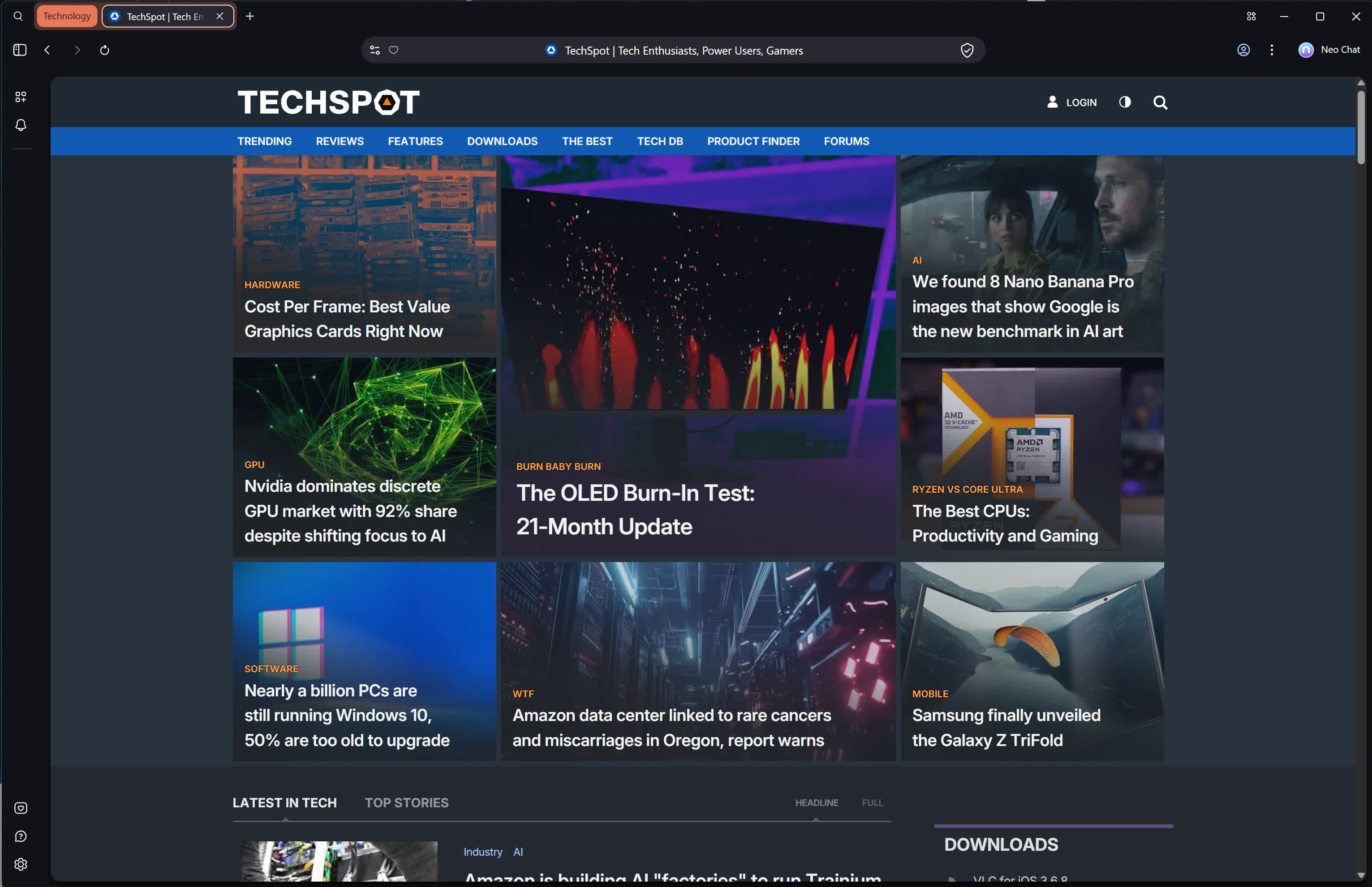 Norton Neo Browser Download | TechSpot