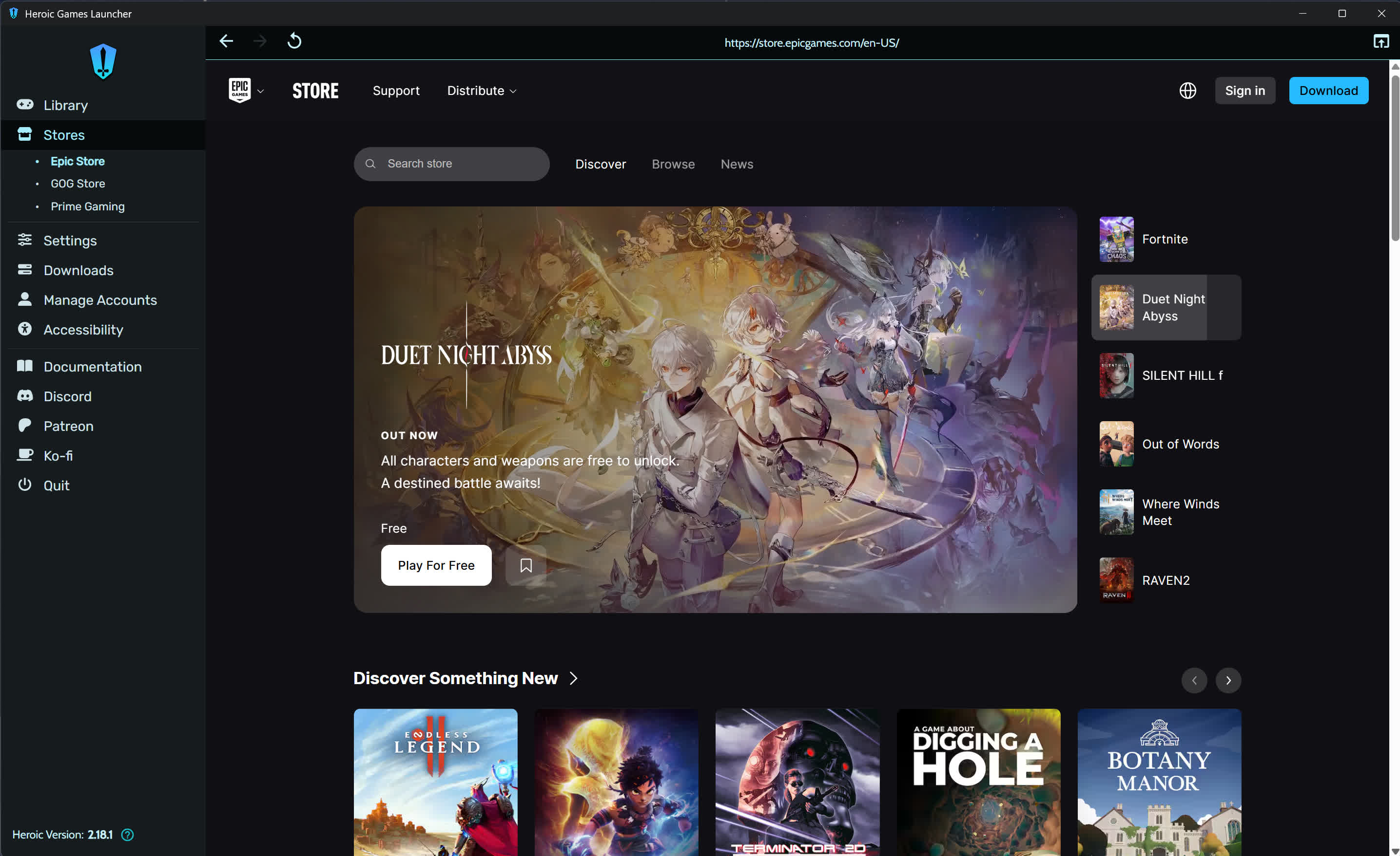 Heroic Games Launcher Download | TechSpot