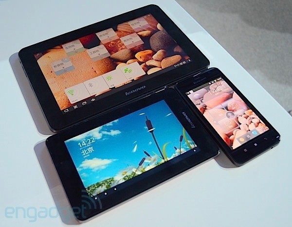 Lenovo unveils trio of tablets for Chinese market | TechSpot