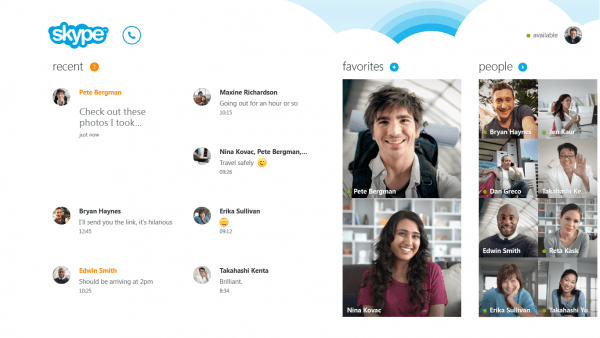Modern UI Skype will be ready for Windows 8 this Friday | TechSpot
