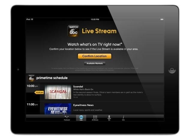 ABC to launch live streaming via mobile application | TechSpot