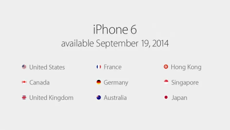 It's official: Apple announces iPhone 6 and iPhone 6 Plus | TechSpot