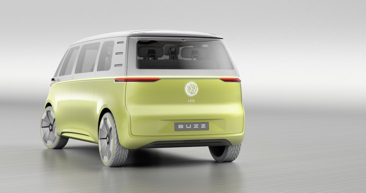 Volkswagen's Microbus concept is roomy and quick, seating eight and ...