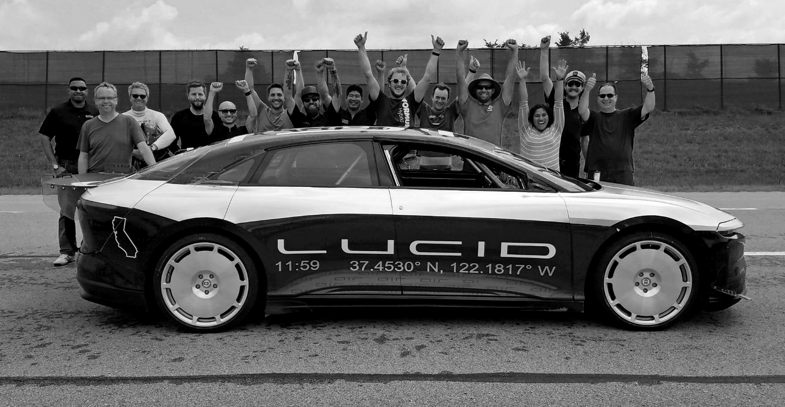 Lucid Motors' electric car hits 235 mph in latest test run | TechSpot